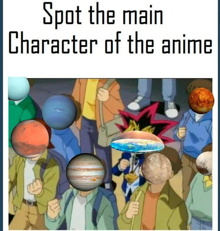 Spot the main character - 9GAG