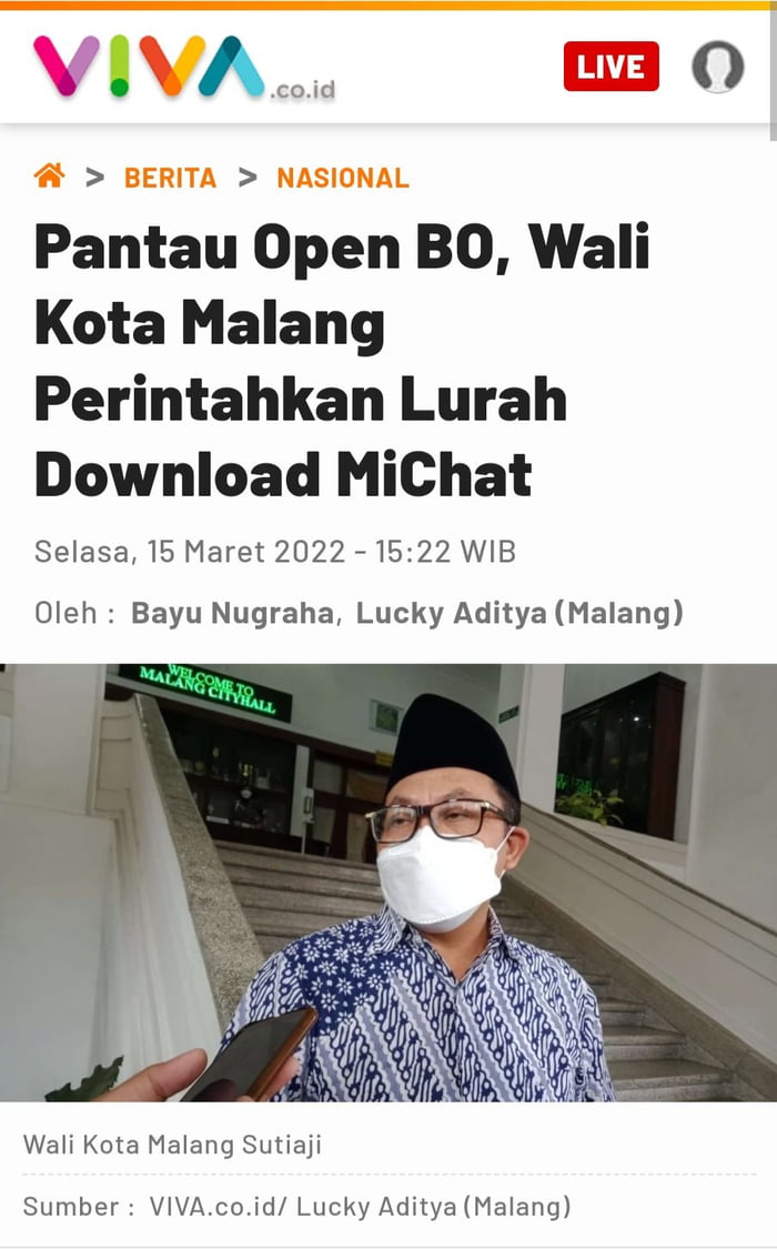 Arahan pak wali pantau dari dekat - 9GAG