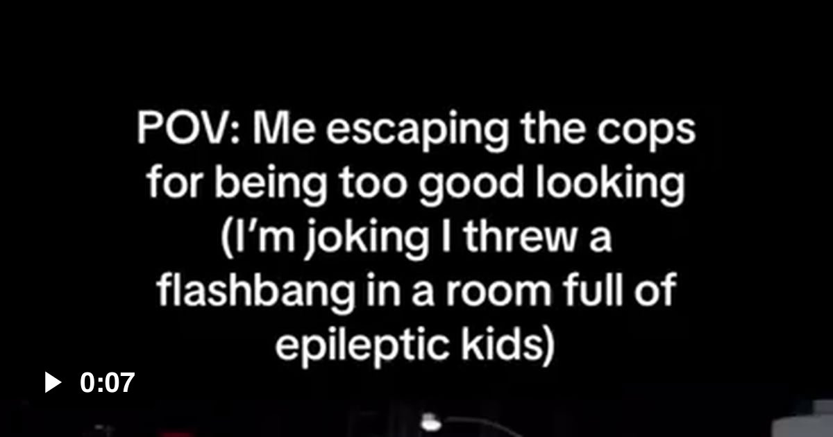 "Throwing flashbang" - 9GAG