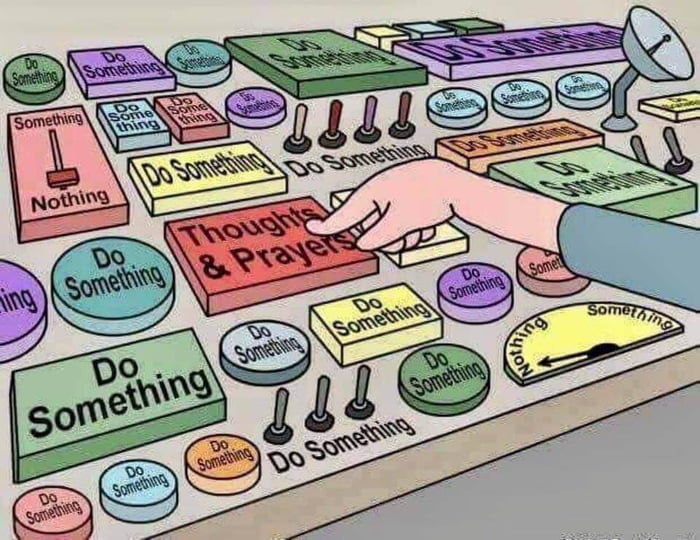 Yet another shooting and the predictable response.... - 9GAG