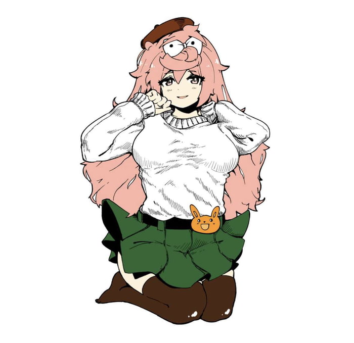 Negative space anime Design - 9GAG