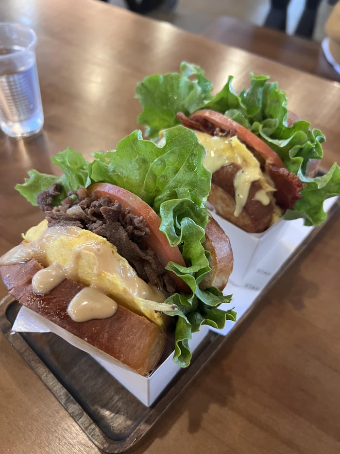 Korean Bulgogi Sandwich from brunch today - 9GAG
