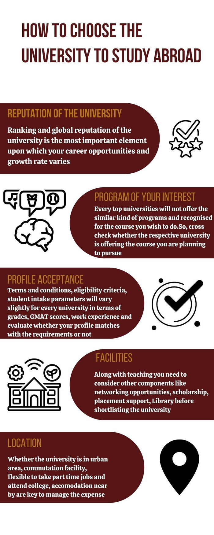 How to choose university to study abroad - 9GAG