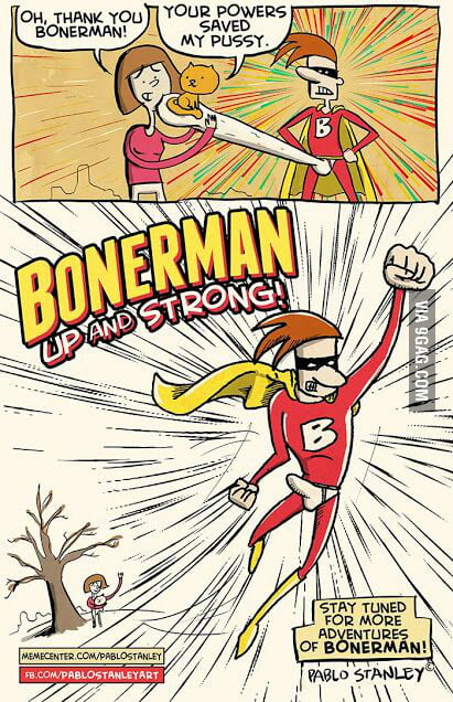 Is this a plane ? Is this a tower ? NO!! THIS IS BONERMAN!!! - 9GAG