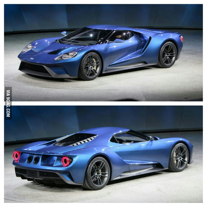 For all car enthusiasts of 9gag : the new Ford GT - 9GAG