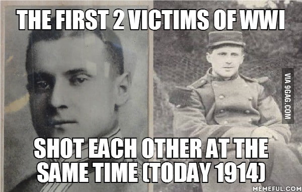 Their names were Albert Otto Walter Mayer and Jules Andre Peugeot - 9GAG