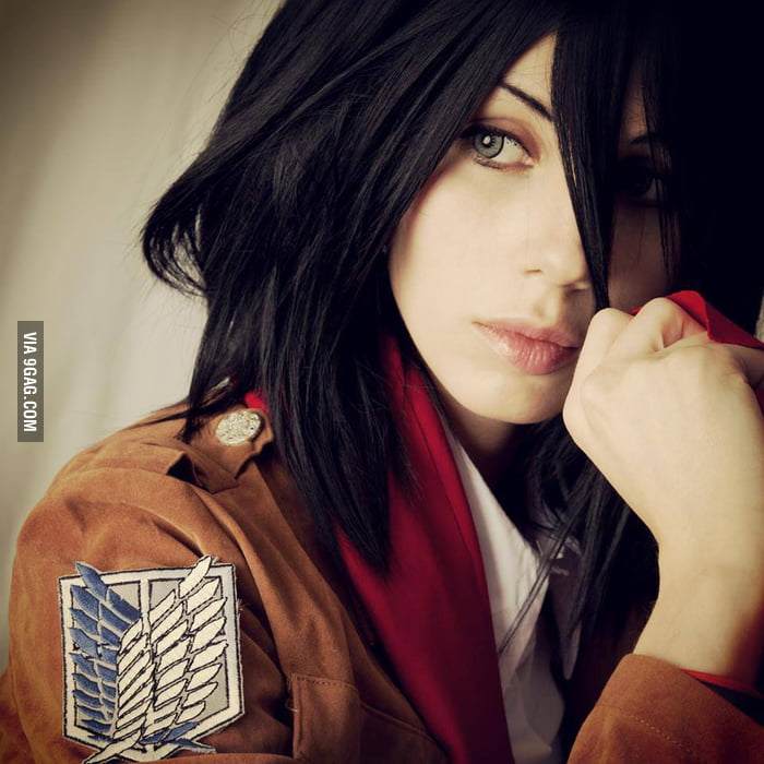 Mikasa Cosplay - 9GAG