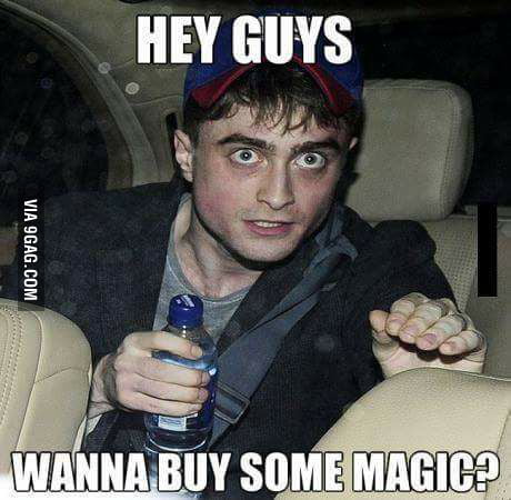 Harry Potter and Bag of Weed - 9GAG