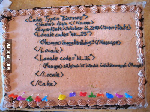 So a programmer had a birthday - 9GAG