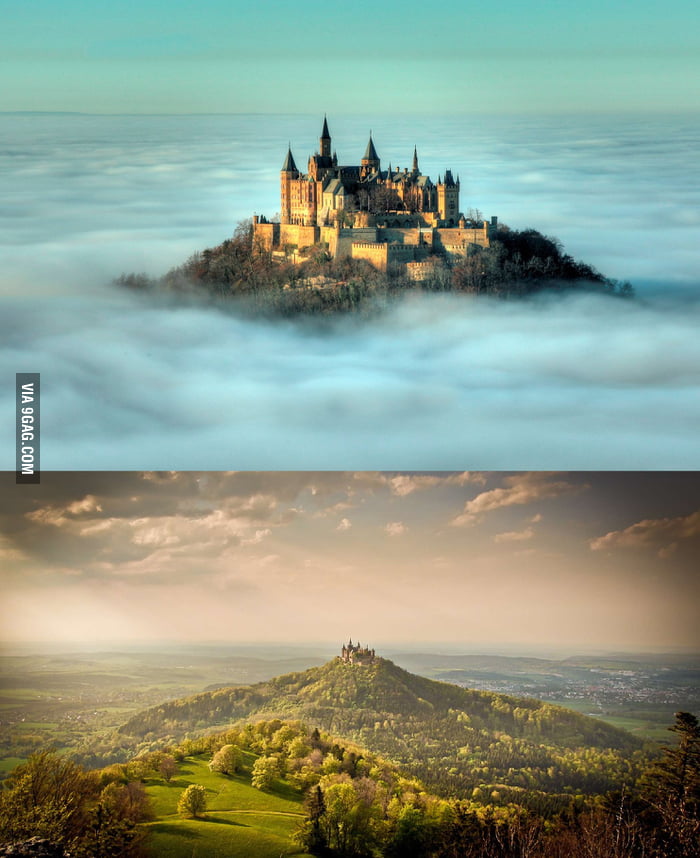 A fairy tale come true - Hohenzollern an unusual and beautiful castle located in Germany. - 9GAG
