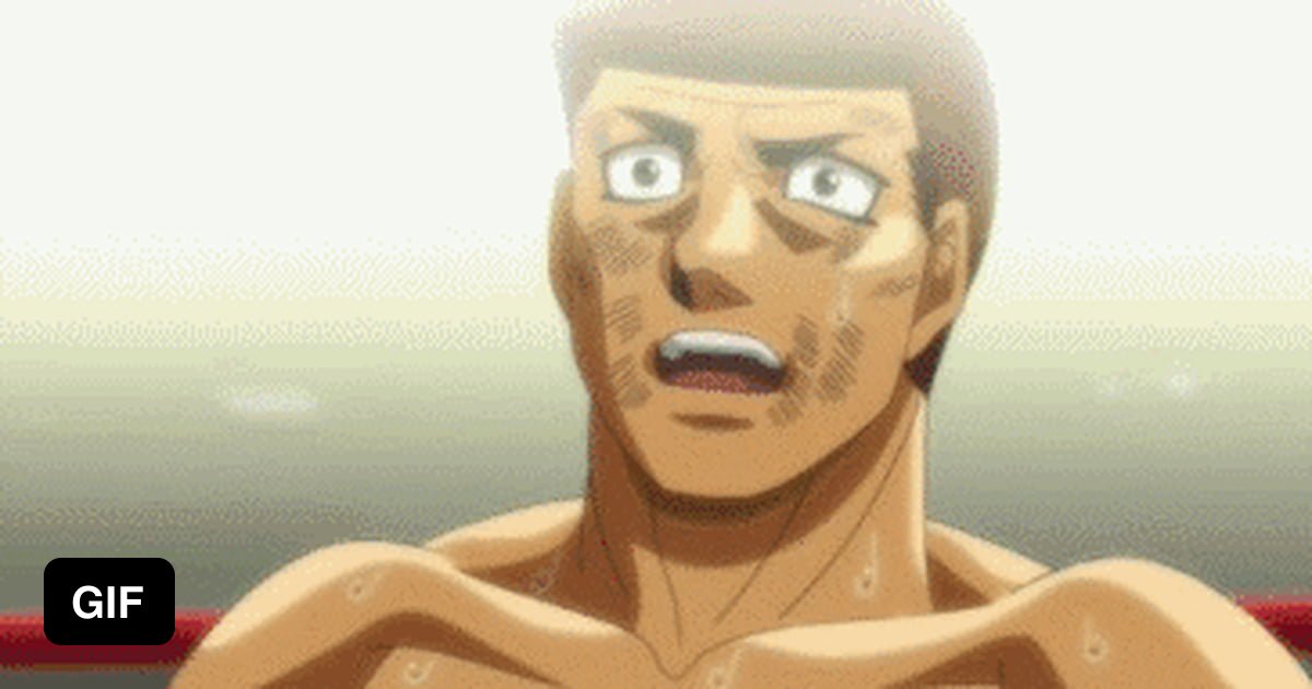 Funny moment from Hajime No Ippo. Aoki-san - 9GAG