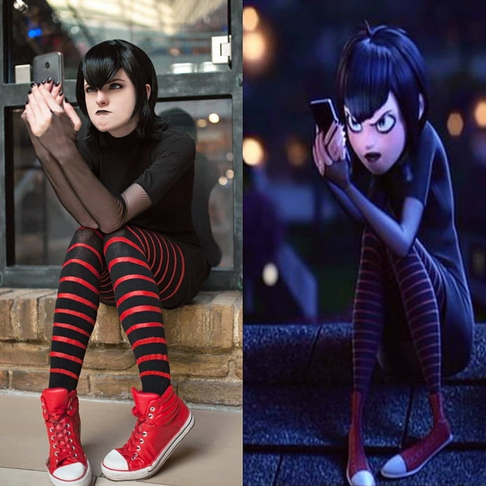 Melissa Lissova cosplaying as Mavis Dracula | Hotel Transylvania - 9GAG