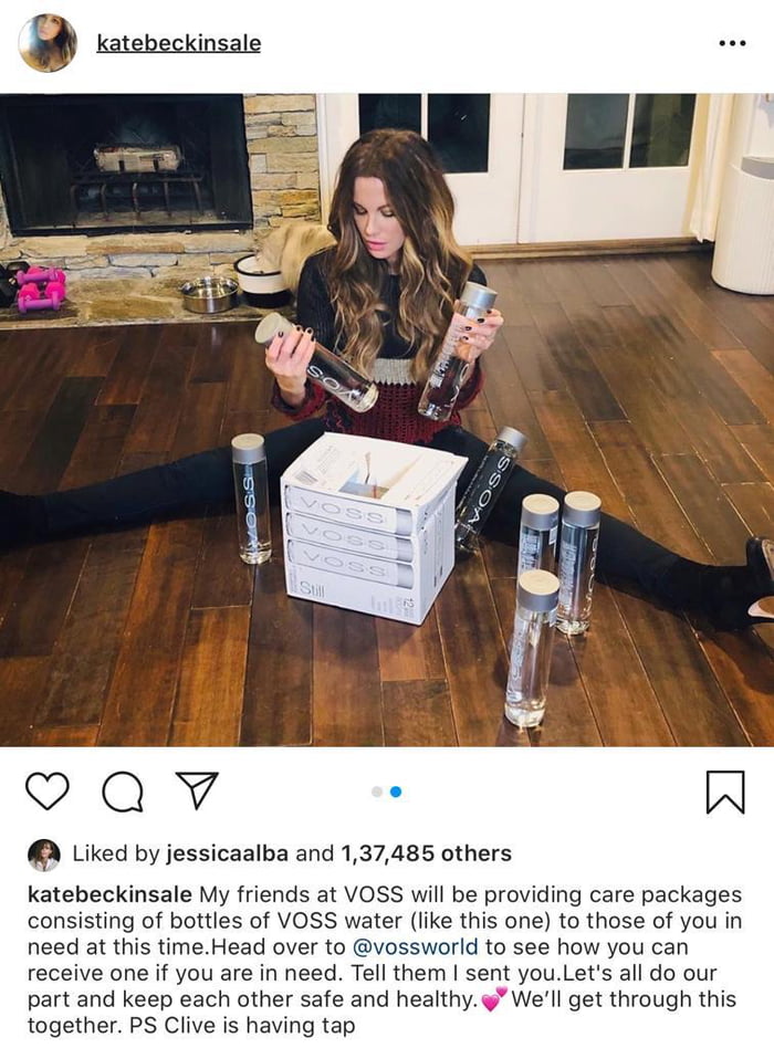 What is this Voss water. And why is donating bottled water even a thing ...