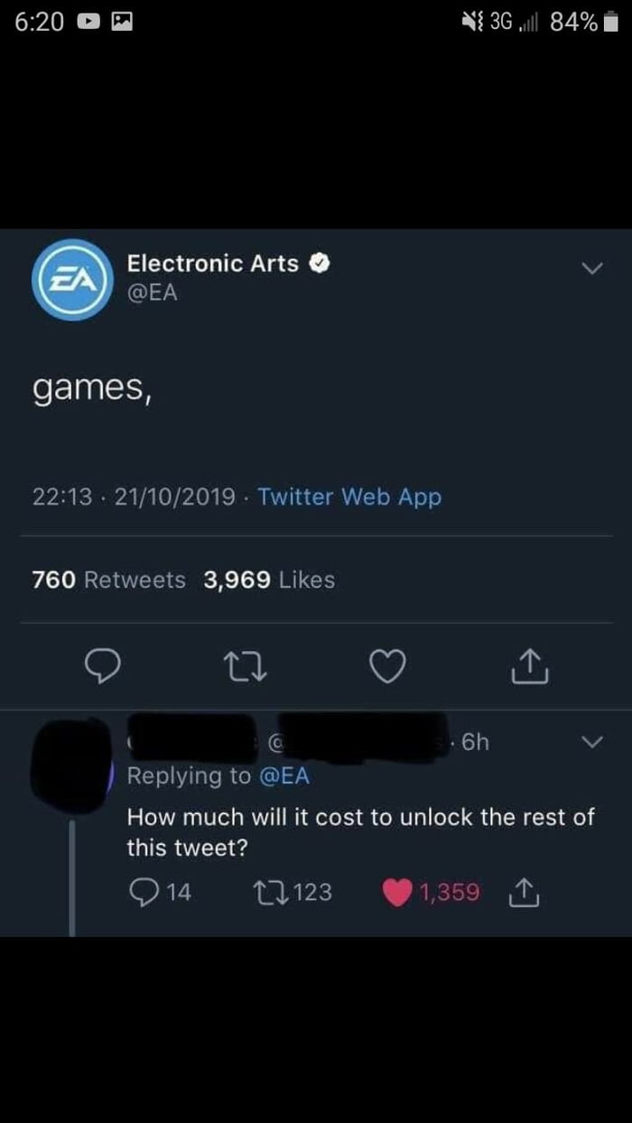 EA Games, Charge For Everything - 9GAG