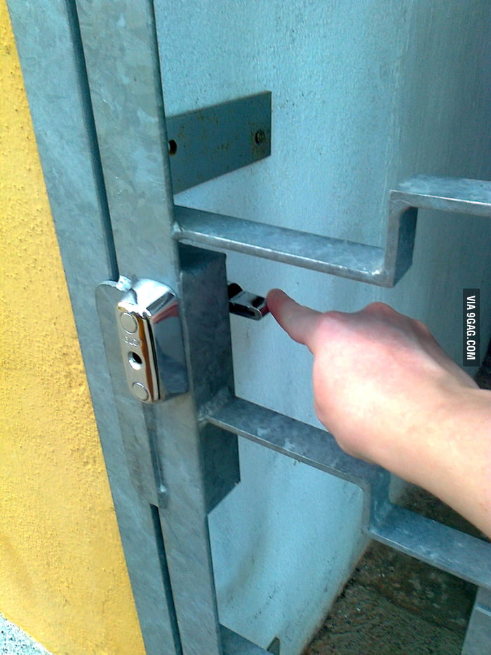 Useful lock - 9GAG