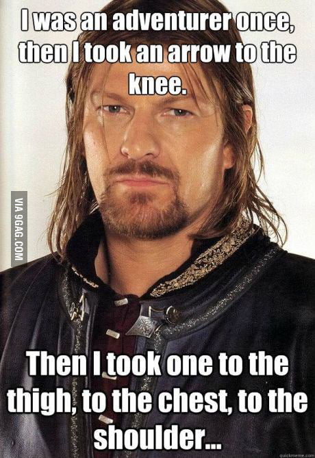 Poor boromir - 9GAG