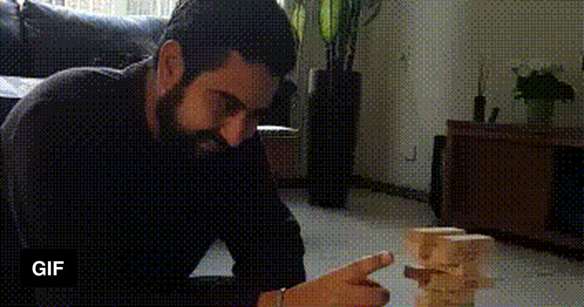 Jenga master level 9000! - 9GAG