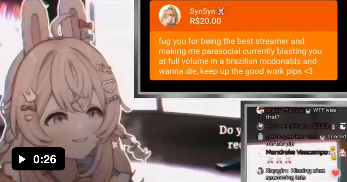 American streamer Pipkin Pippa doing her best to get her fan in trouble ...