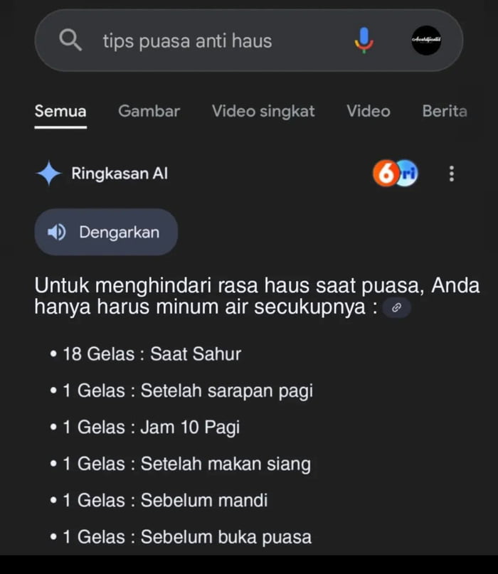 Tips Anti Haus by AI Mbah Google - 9GAG