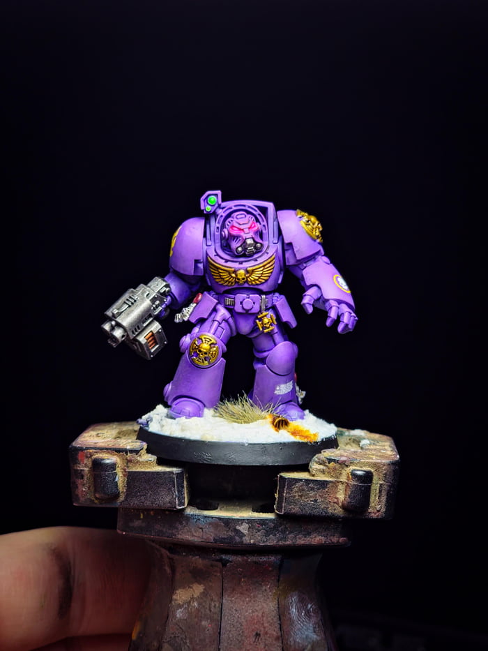 Finished up another Purple Terminator - 9GAG