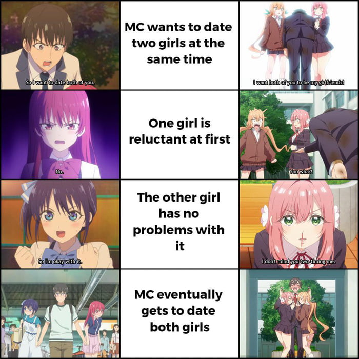 Girlfriend Girlfriend Vs 100 Girlfriends 9gag