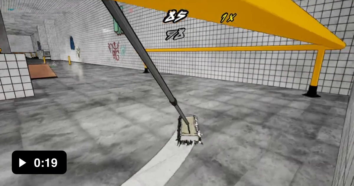 I just released my mop skate game on Steam, I hope you check it out! - 9GAG
