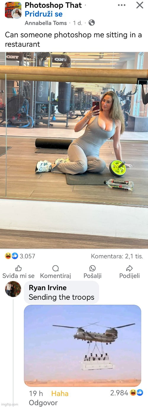 Hahah this guy nuked her with single comment - 9GAG