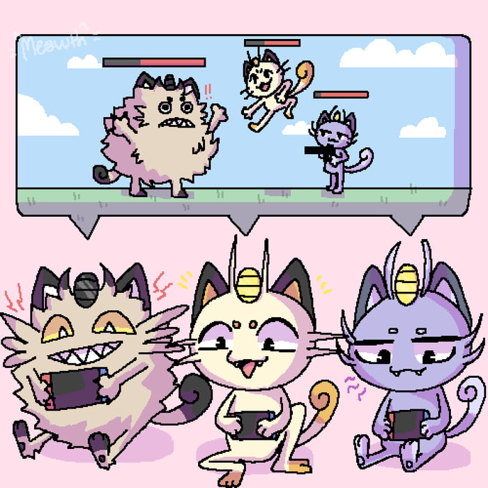 Meowth Party - 9GAG