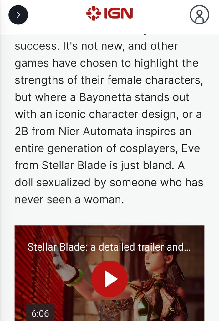 Game jurnos attacking Stellar Blade - 9GAG