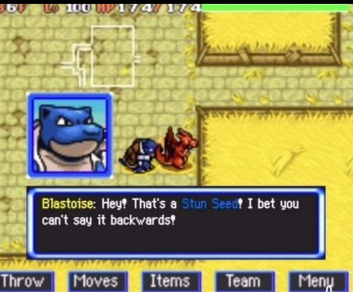 Blastoise used "got emm". It was super effective. - 9GAG