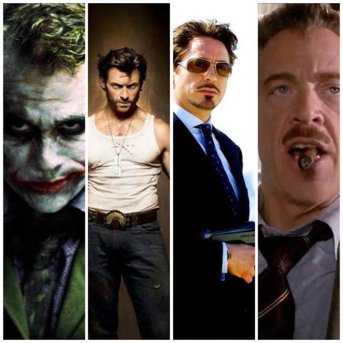 The four horseman of great superhero movie casting. - 9GAG