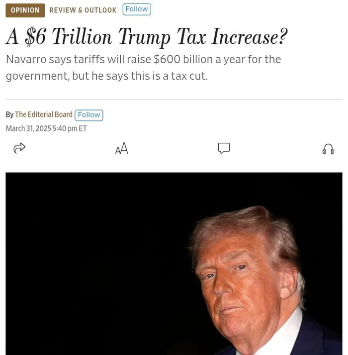 Taxing everything you buy - to fund a 'tax cut'. You can't make this up ...