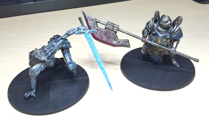 DS3 - Winged Knight and Boreal Outrider. - 9GAG