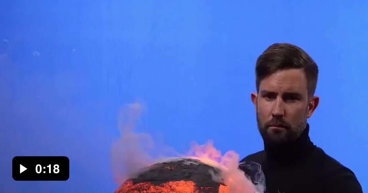 An artistic portrayal by Sebastian Jern of Earth as it appeared 4.5 ...