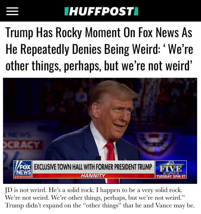 Having to Repeatedly Claim You’re “Not Weird”, is Definitely Weird - 9GAG