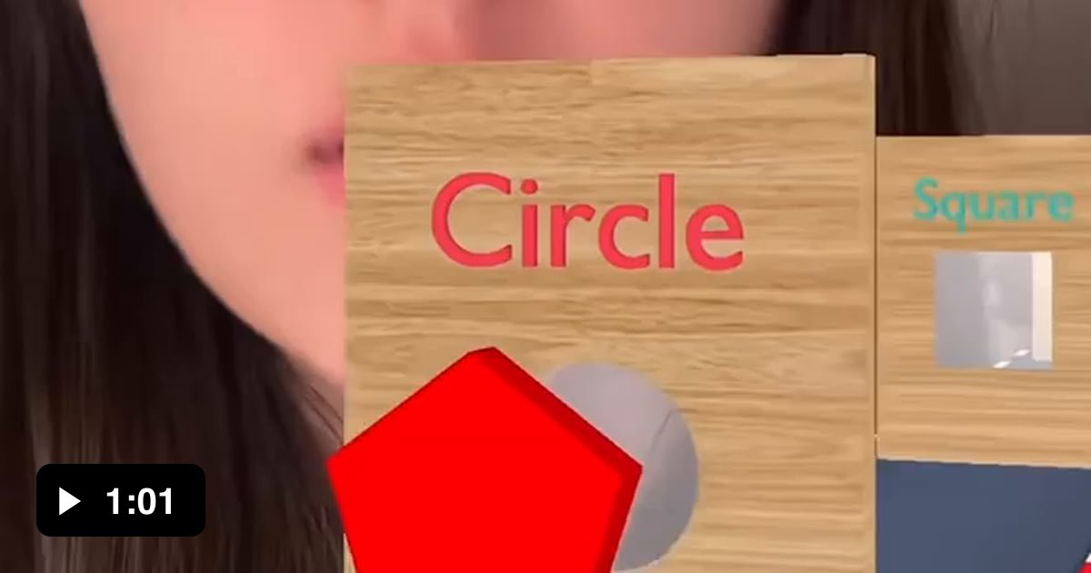 French woman pronounces shapes - 9GAG