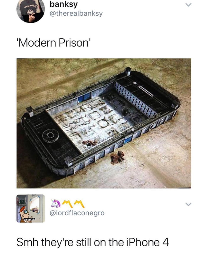 Still serving time on the iPhone 4 - 9GAG