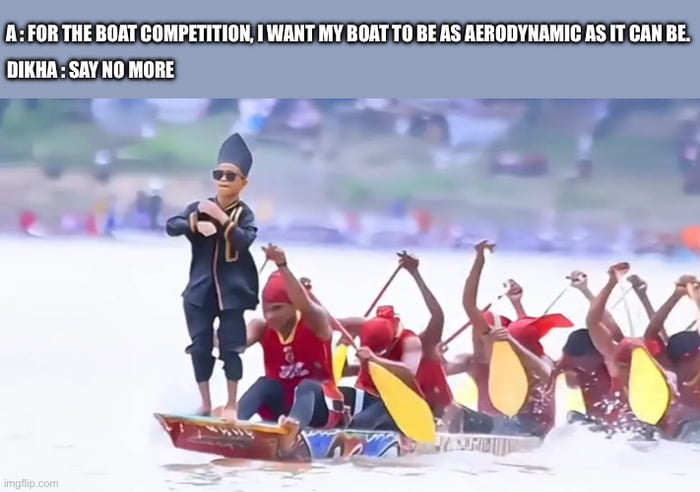 Pacu Jalur meme - 9GAG