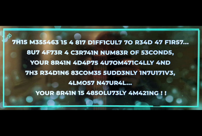 The brain adapts - 9GAG