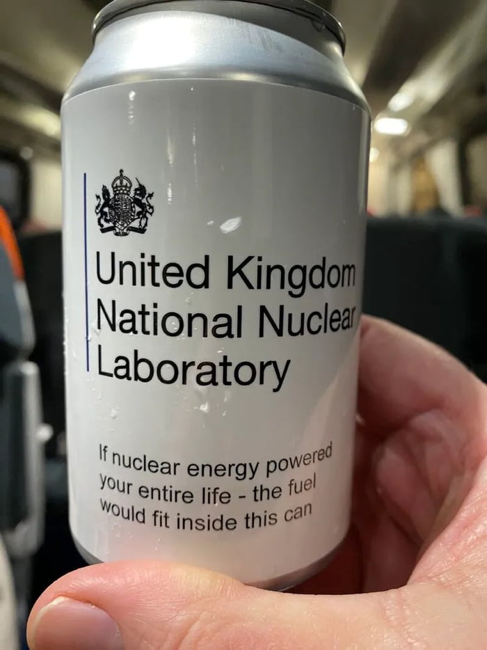 Nuclear waste really isn't a problem. - 9GAG