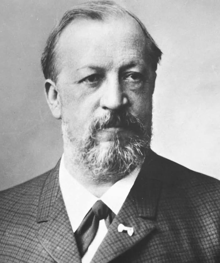 Nikolaus Otto, german engineer who invented the car engine, the whole ...