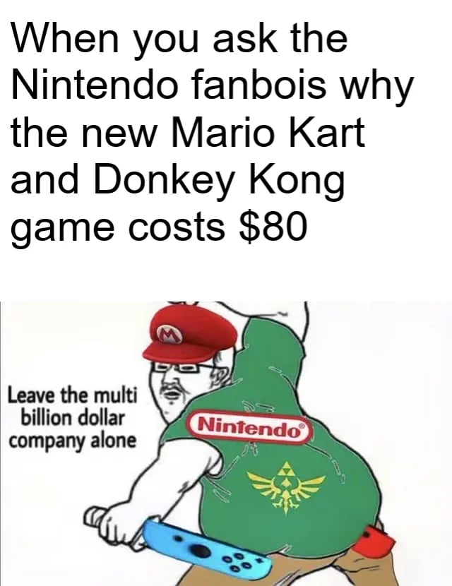 Sadly nintendo is too big to fail - 9GAG