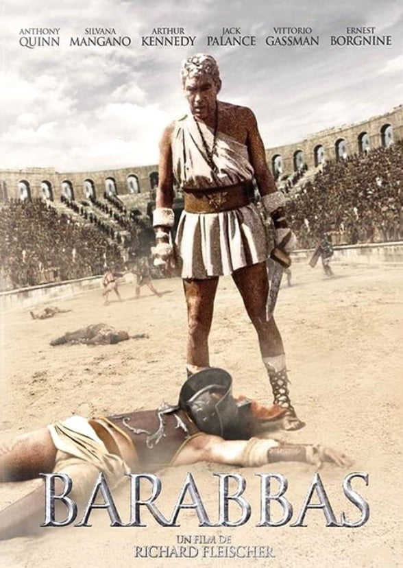 Real gladiator fights, no CGI, no diverse. Rome story from Barabas perspective. Also Nero Rome ...