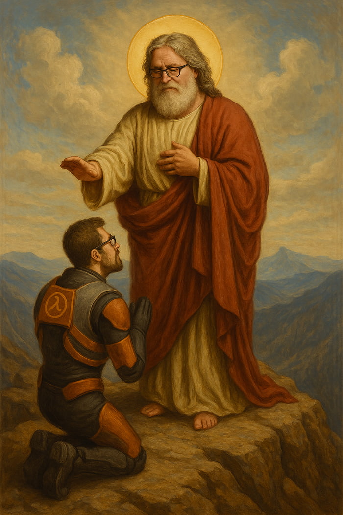 Another day, another Image of Saint Gaben - 9GAG