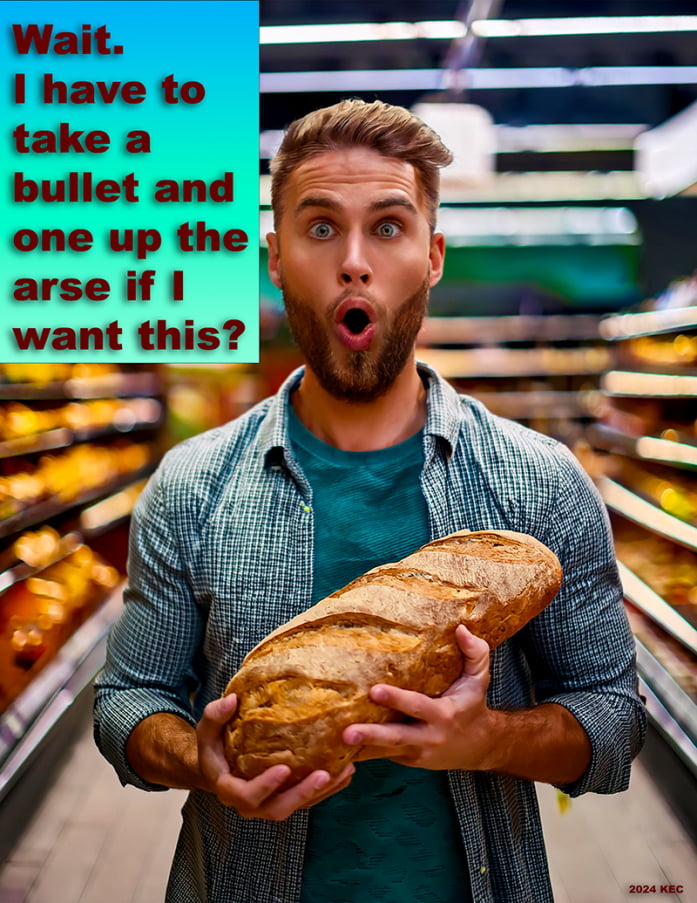 According to trump, you cannot go to buy bread without getting raped or ...