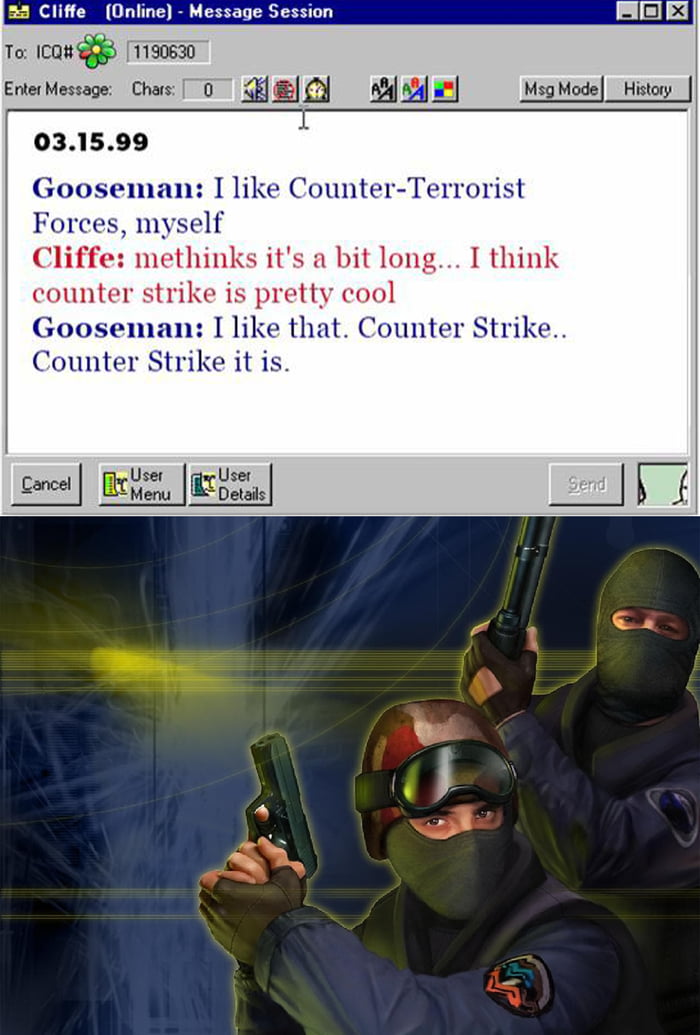 Counter-Strike turns 25 today - 9GAG