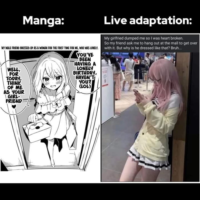 Rare instance of both source and adaptation is both good - 9GAG