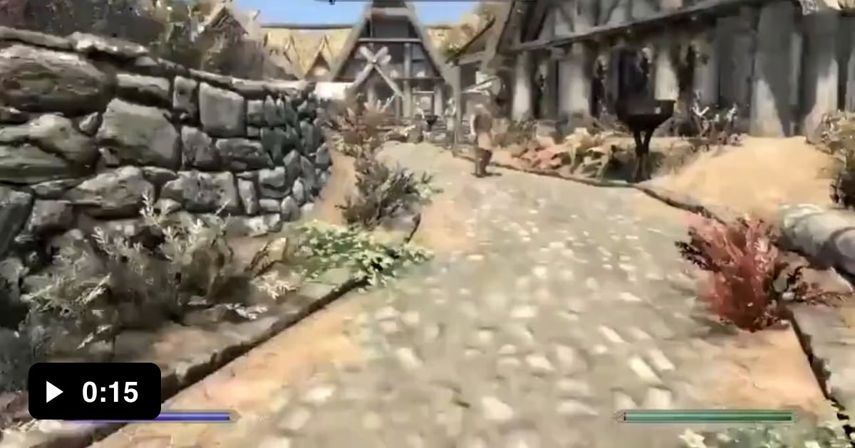 My friend knows i have Arachnophobia and sneakely installed this Skyrim mod onto my laptop D: - 9GAG