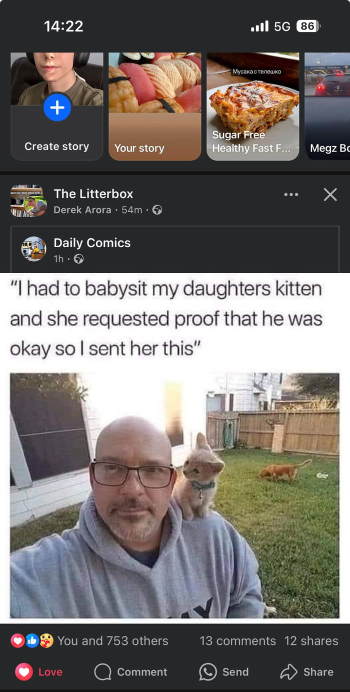 The gato is definitely okay. He be chillin. 🐈⬛ - 9GAG