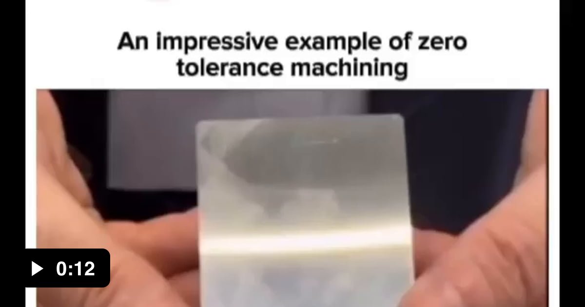 An impressive example of Zero Tolerance Machining - 9GAG